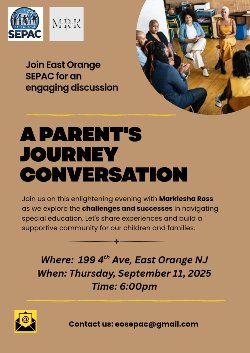 East Orange SEPAC Meeting | East Orange School District